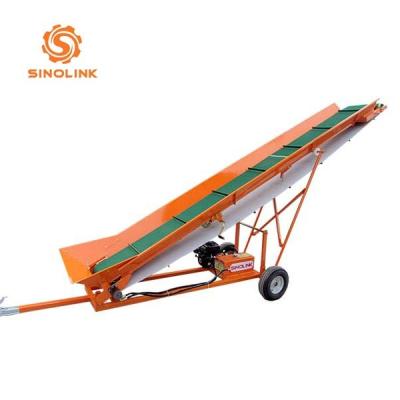 China Manual Wood Conveyor Belt Movable Lightweight Farm Household for sale