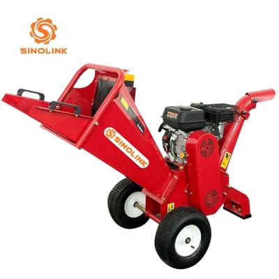 China Yard Machines 6.5 Hp Wood Chipper Shredder For Leaves 10cm Mini Tree Shredder for sale