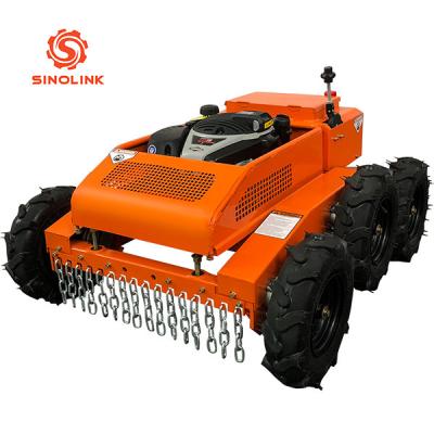China Rc Remote Control Lawn Mowers Robot Garden Grass Cutter Mowing Range 550mm Farm Garden Machinery for sale
