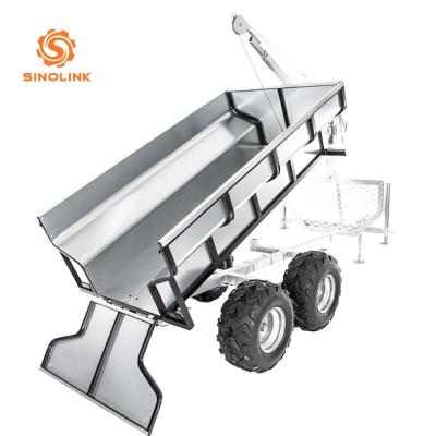 China Camping And Utility ATV Trailer Livestock Quad Pull Behind Trailer for sale