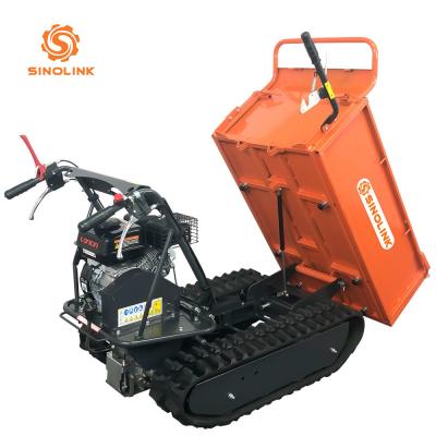 China Crawler Tracked Dumper Micro Tracked Dumper 300kgs Loading Capacity for sale
