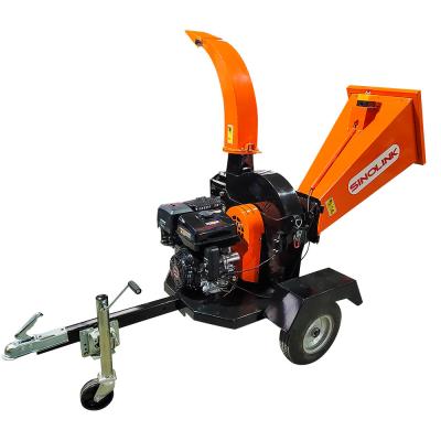 China 429cc 14HP Kohler Residential Wood Chipper Machine Small Tree Mulcher Shredder for sale
