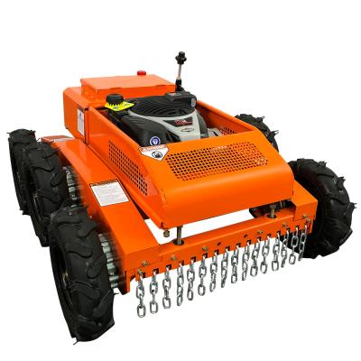 China Gasoline Engine 6 Wheel Remote Control Lawn Mower Garden Farm Ce Certifid 6.5HP for sale