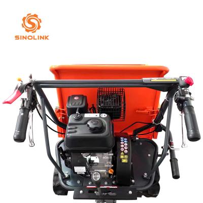 China Ce Certified Gasoline Engine Rubber Caterpillar Dump Truck 300kg Loading Capacity for sale