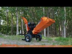 Sinolink GS120 120mm Max Diameter Gasoline Engine Wood Chipper