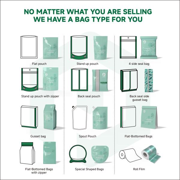 Quality Custom Printed Recyclable Food Packaging Flexible Packaging Bag for sale