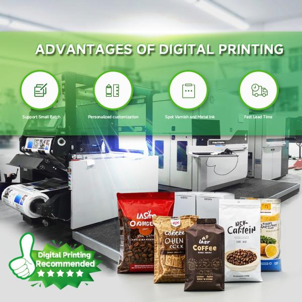 Quality Custom Printed Recyclable Food Packaging Flexible Packaging Bag for sale