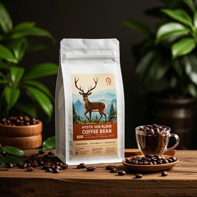 China Digital Printing Custom Self Sealing Side Gusset Pouch with Zipper for Flat Bottom Coffee Snack Food Mylar Bag for sale