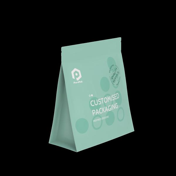 Quality Customization Printed Flexible Coffee Packaging Flat Bottom Plastic 250g 500g 1kg 1lb Empty Coffee Bags with Valve and Zipper for sale