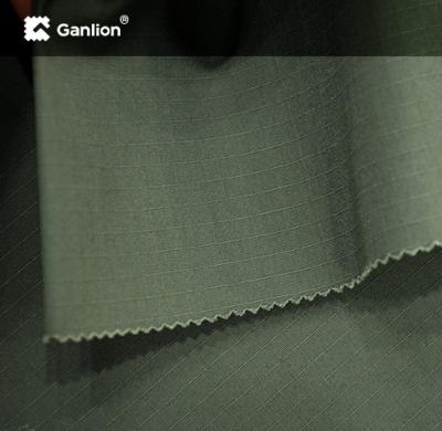 China Da absorção funcional da umidade da tela do Workwear do Spandex do nylon do algodão anti búzio à venda