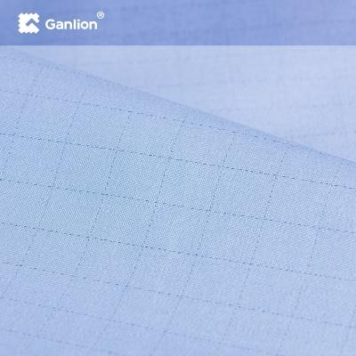 China Yilon Multicomponent-3 Blended Twill 2/1 Electronic Workwear Fabric Moisture Absorption for sale
