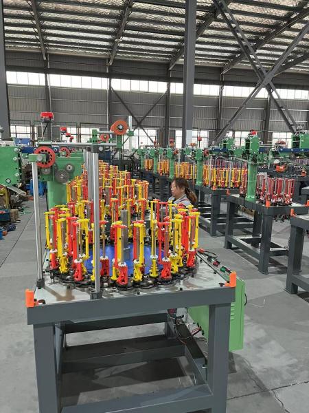 Quality High Speed Rope Weaving 16 Spindle Racehorse Running Machine Round Rope Machine for sale