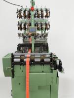 China Automatic High-Efficiency Shuttleless Needle Loom for Narrow Elastic Tape Production for sale