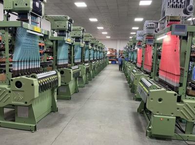 China Jacquard Shuttleless Needle Loom  Elastic Underwear Webbing Belt High Speed 3 Position for sale