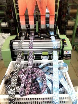 China Jacquard Shuttleless Needle Loom  Elastic Underwear Webbing Belt High Speed 3 Position for sale