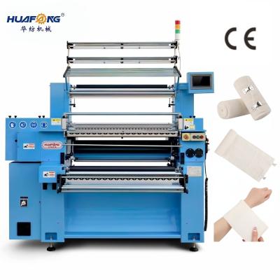 China Weaving Machinery Medical Bandage Gauze Mesh Elastic Band Knitting Crochet Lace Machine for sale