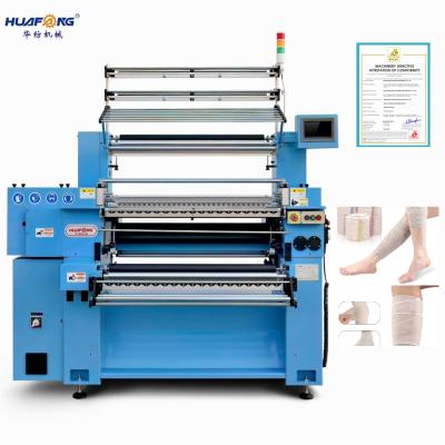 China Computer Crochet  Machines Medical Bandage Gauze Mesh Elastic Band Knitting Crochet Lace Machine for sale