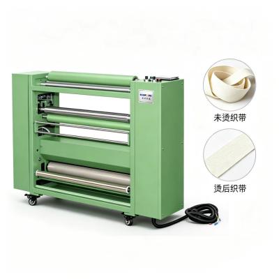China Tensioning Ironing Machine with PLC Servo Control 2% Shrinkage for Webbing for sale