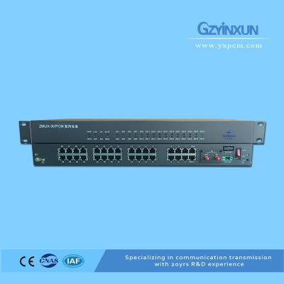 China PCM Multiplexer_pdh mux_telephone to fiber_ZMUX-30 for sale