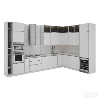 Cina Moderni armadi da cucina EB Armadi da cucina in legno beige Sistema di stoccaggio in vendita