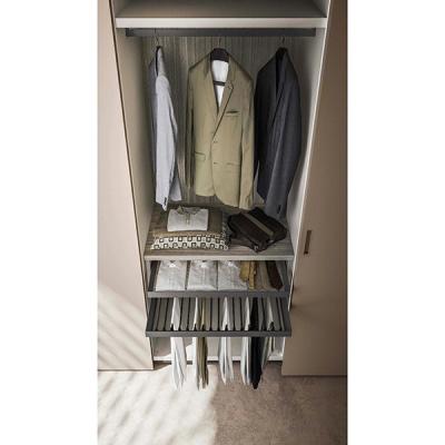 China Effortless Storage Solutions Customized Wardrobe Closet With Corner Shoes Rack And More for sale