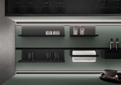 China Custom Design Home Kitchen Cabinet Modular Modern Kitchen Furniture With Kitchen Sink for sale