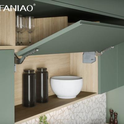 Cina Cina Fabbricante Armadi da cucina in legno compensato Moderni disegni Armadi da cucina in Melamina Flat Pack Modulare in MDF in vendita