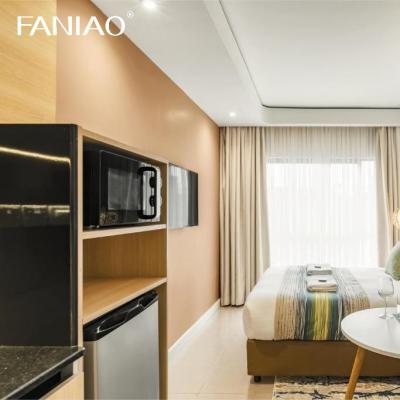 China Keukenkasten op maat Keukenkasten in één Keuken voor appartementen en hotels for sale