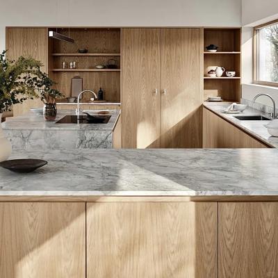 China Minimalist Glass Lacquer Mdf Particle Melamine Board Base Durable Islands Drawer Slide Kitchen Storage Cabinets For Indoor for sale