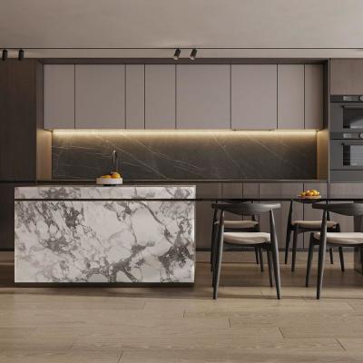 China Solid Wood Kitchen Cabinets Modern Model Kitchen Furniture Kitchen Cabinet Set for sale