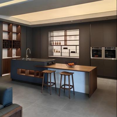 China High Quality Custom Kitchen Designs Glossy Kitchen Cabinets For Home Furniture Kitchen Cabinets Direct Manufacturer for sale
