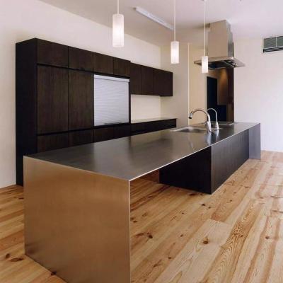 China Modem Kitchen Cabinets Luxury l Shaped End Table Rack for Home Office Garage Shelf Shelving Units Aluminum Kitchens for sale