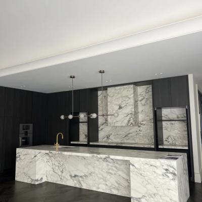Cina Design per tutta la casa Pannello di particelle MDF antimicotico Compensato Legno Include accessorio cerniera per mobili da cucina isola Lavello da pranzo in vendita