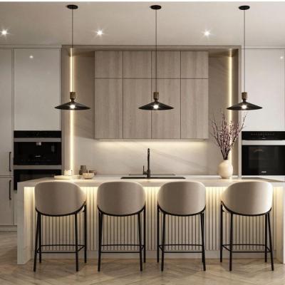 Cina Fornitore di mobili da cucina Design in MDF Modulare Moderno in legno, mobile da cucina in vendita