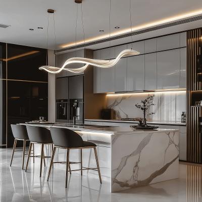 China Stylish PVC Modular Kitchen Cabinets Stainless Functional Kitchen Sink Cabinet for Minimalist Spaces Combining Melamine Board for sale