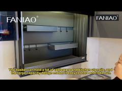 modern white black custom kitchen cabinet design eb board with dinning table