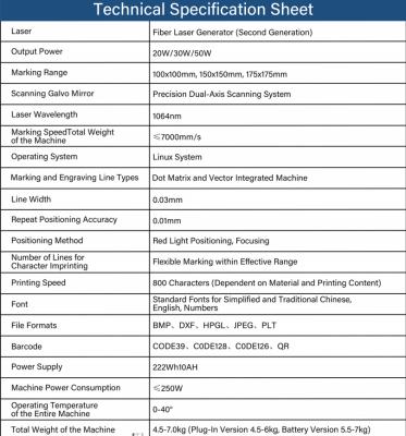 China Handheld laser marking machine engraving machine 20W 30W 50wcoding machine logo portable metal laser engraving machine fiber optic for sale