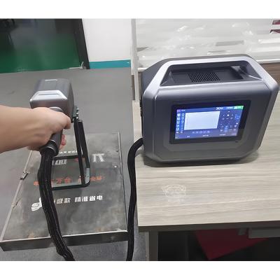 China Handheld laser marking machine engraving machine 20W 30W 50wcoding machine logo portable metal laser engraving machine fiber optic for sale