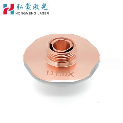 China LHAN08 High Speed Fast Cutting Nozzle Double Layer Chrome Plated D28mm M11 for High Power High Speed Laser Cutting Machine New for sale