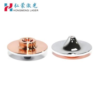 China LRTN08 D32 M14 H15 Double Layer Chrome Plating Laser Cutting Nozzle for Raytools Laser Cutting Head for sale