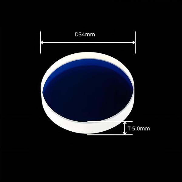 Quality 34*5.0mm Protective Lens Window New Laser Consumables for Cutting Machine for sale