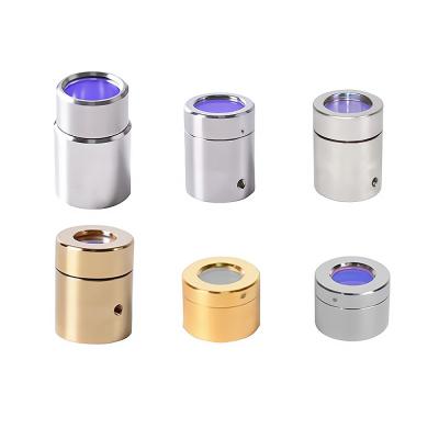 China LCXO11-1209G Fiber Laser Machine Parts QBH Output Protective Connector Lens with Protective Cover for MAX New Condition for sale