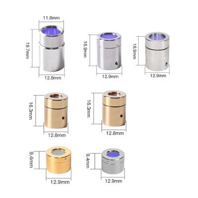 China LCXO11-1209G Fiber Laser Machine Parts QBH Output Protective Connector Lens with Protective Cover for MAX New Condition for sale