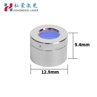 China LCXO11-1209G Fiber Laser Machine Parts QBH Output Protective Connector Lens with Protective Cover for MAX New Condition for sale