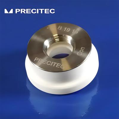 China Precitec Original 1064nm Fiber Laser Ceramic Nozzle Holder New ProCutter LightCutter Laser Cutting Heads Model PT348-1051 for sale