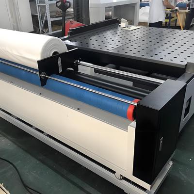 China High-Speed 100W CCD Laser Label Cutting Machine CNC 1610 Fabric Laser Cutter for Rubber Supports AI BMP PLT Formats Gantry Type for sale