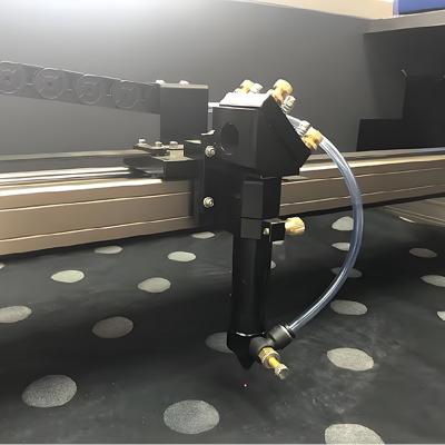 China High-Speed 100W CCD Laser Label Cutting Machine CNC 1610 Fabric Laser Cutter for Rubber Supports AI BMP PLT Formats Gantry Type for sale