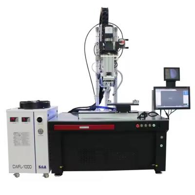 China Automatic CNC High-frequency Welding Machine Lithium Battery Carbon Steel Sheet Laser Welding Machine Price for sale