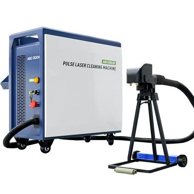 China Handheld JPT Pulse Laser Cleaner 100w 200w 300w 500w Lazer Rust Removal Metal Mold Wood Oxide Paint Remover Cleaning for sale