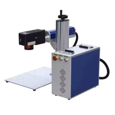 China Portable 2.5D/3D Jpt Mopa Raycus M7 30w 50w 60w 80w 100w Fiber Laser Engraver Fibra Engraving Laser Marking Machine With Rotary for sale